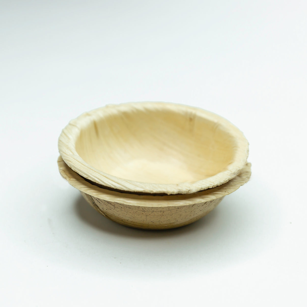 3" (8 cm) Round Palm Leaf Disposable Bowls – Eco Leaf Products